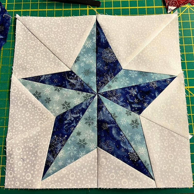 9 Point Star - Etsy