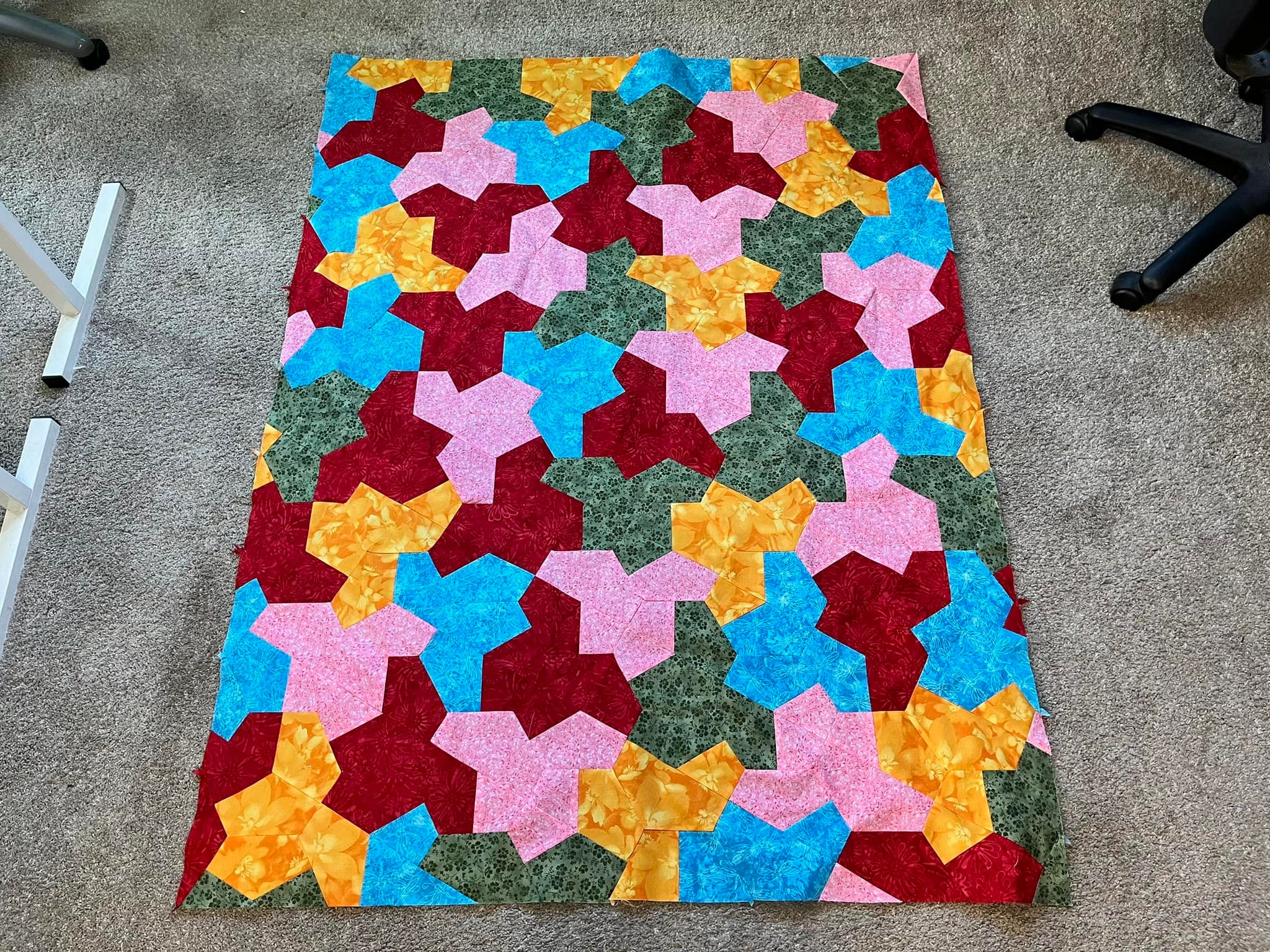 Einstein Tile / Einstein Shape Quilt Pattern - PDF Only (***READ FULL ...