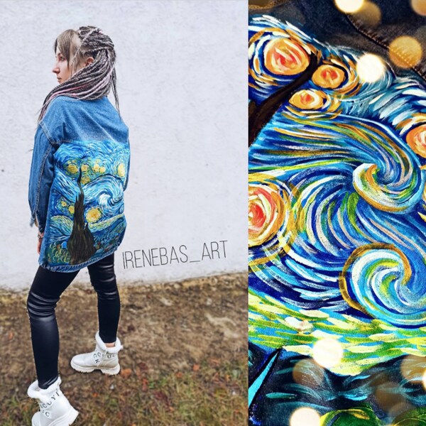 Van Gogh Jacket - Etsy