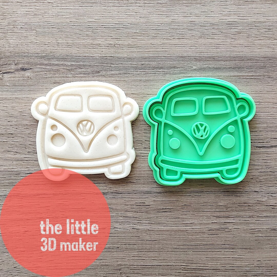 Volkswagen Kombi Van Car VW Cookie Cutter Stamp Fondant - Etsy Australia