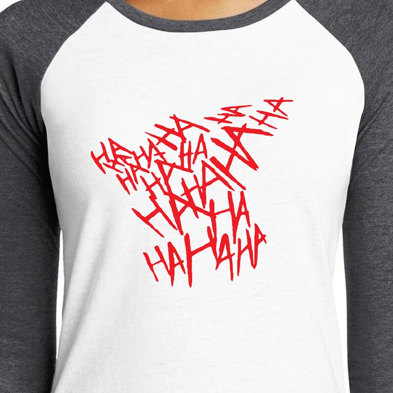 Ha Ha Ha Digital Cut File // The Joker SVG // Cricut Design // | Etsy