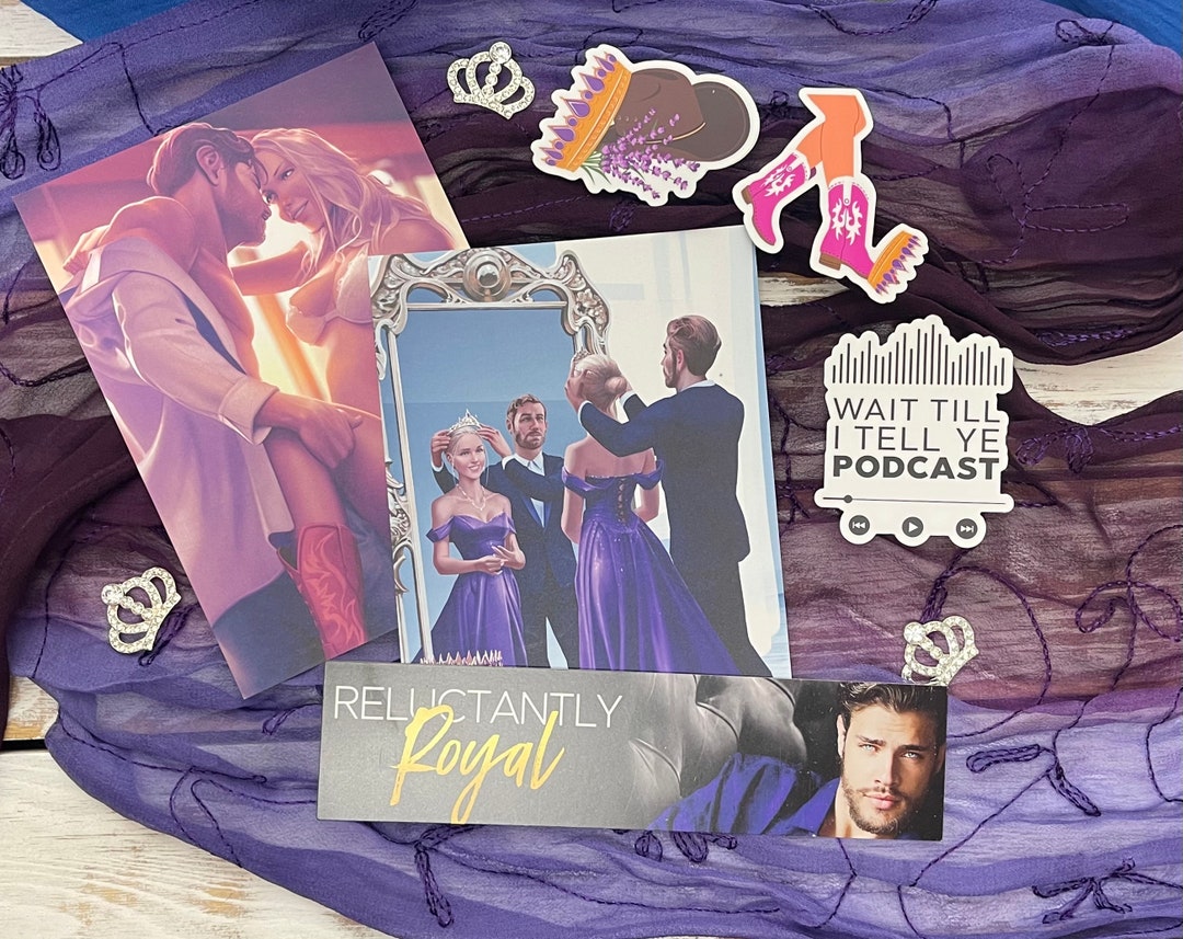 Reluctantly Royal Art and Sticker Set - Etsy