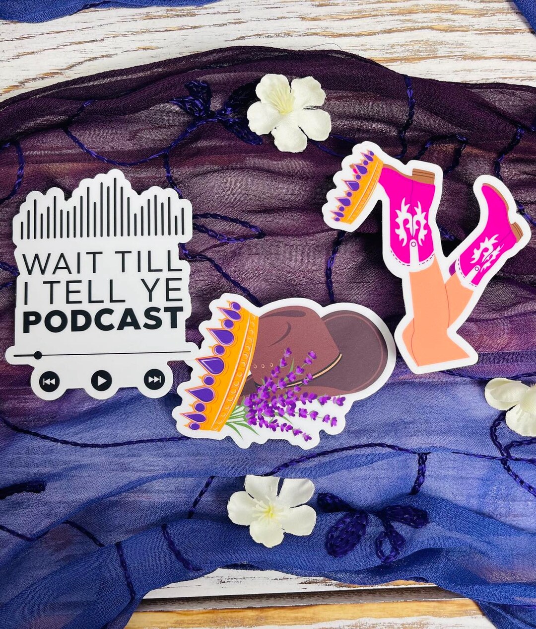 Reluctantly Royal Sticker Set - Etsy