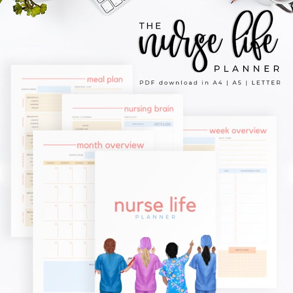 Nurse Planner - Etsy