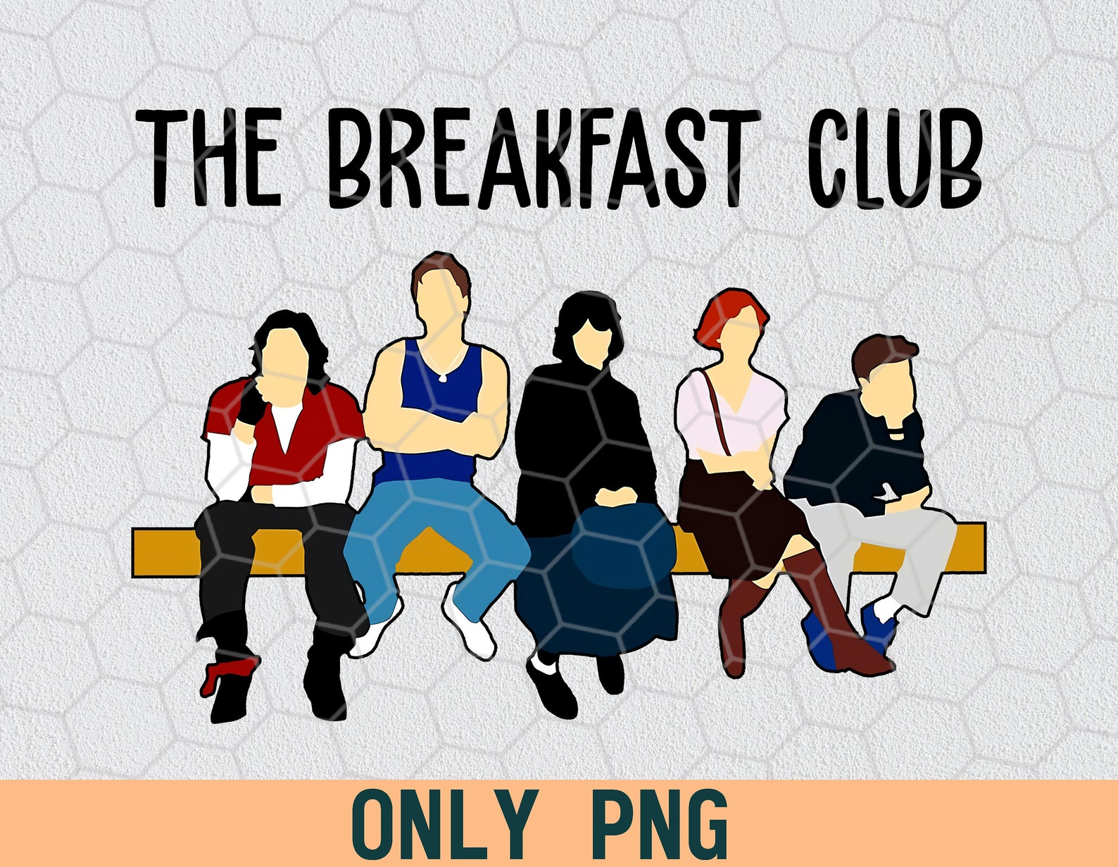 The Breakfast Club The Breakfast Club PNG Funny PNG PNG | Etsy