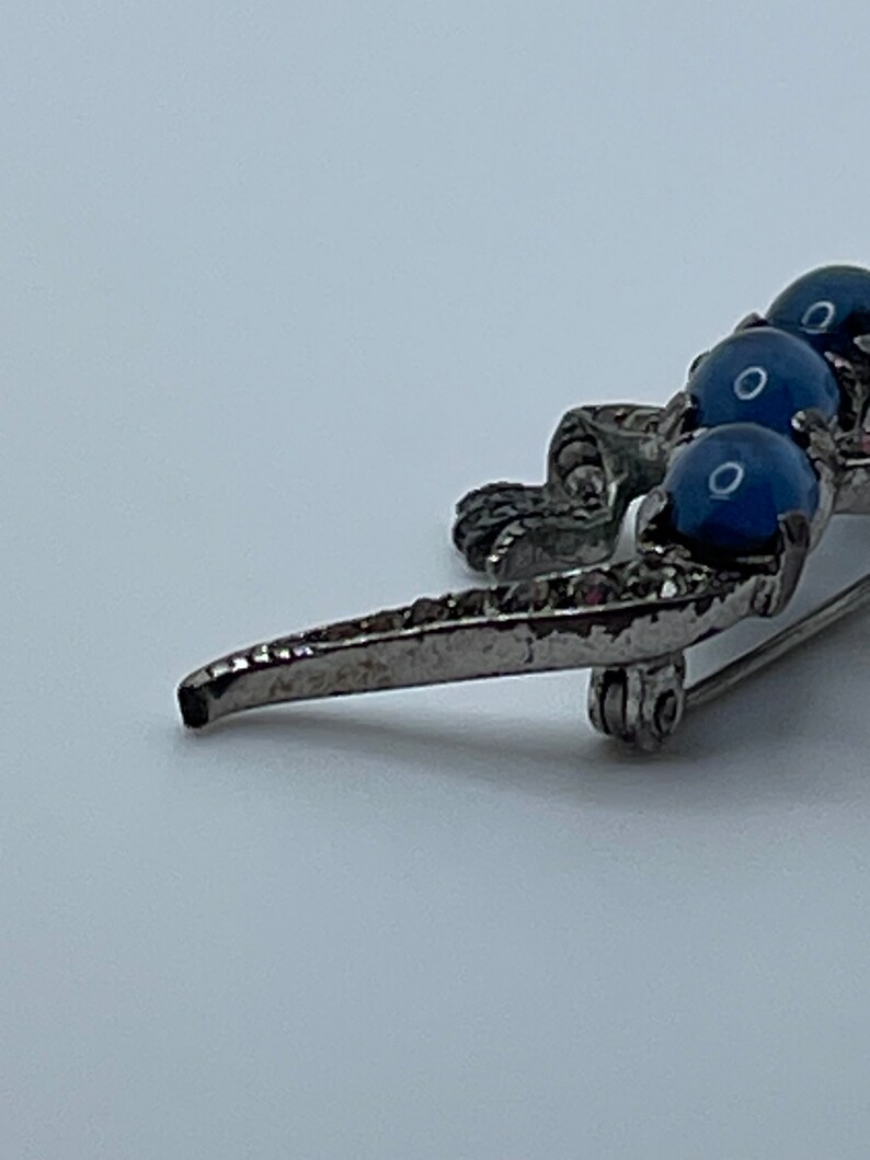 Vintage German Art Deco Knoll and Pregizer Sterling Silver Lizard Paste ...