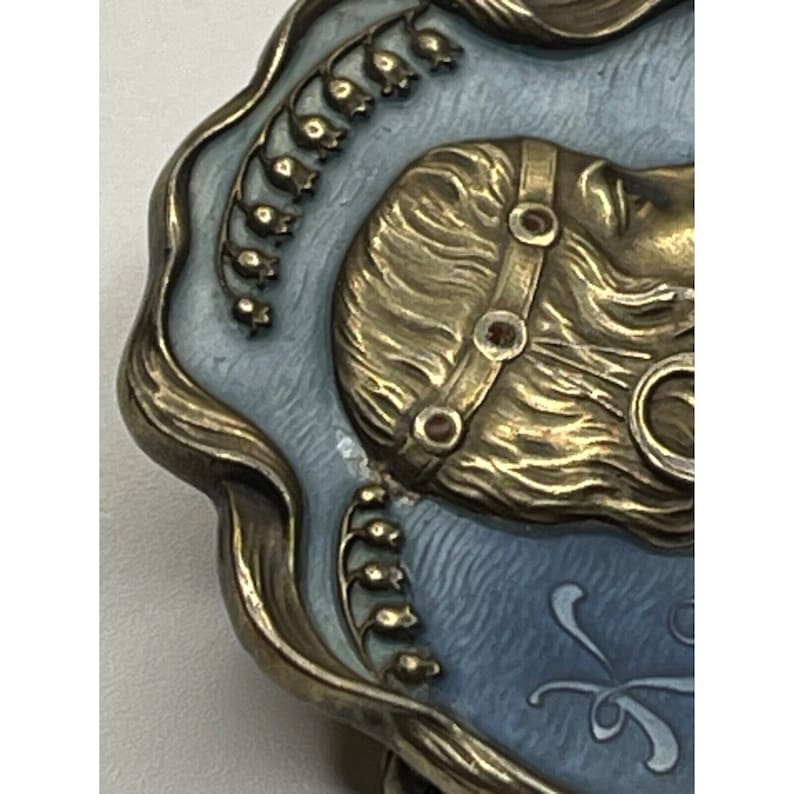 Antique Art Nouveau 1911 Knights of Momus Mardi Gras Krewe Sterling ...