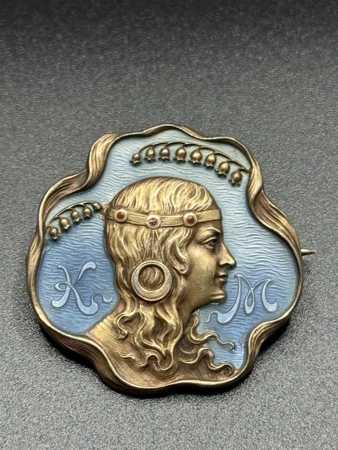 Antique Art Nouveau 1911 Knights of Momus Mardi Gras Krewe Sterling ...