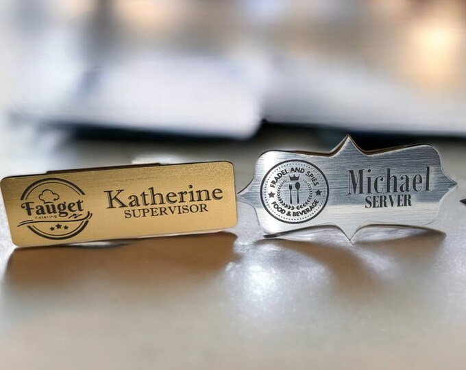 Personalized NAME, Title, and LOGO Design Employee Company Office Staff ...