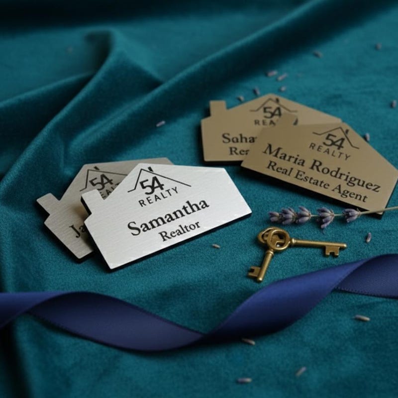 Custom Magnetic Name Tags - Etsy