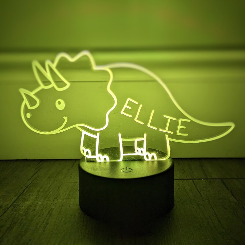 Dinosaur Light - Etsy