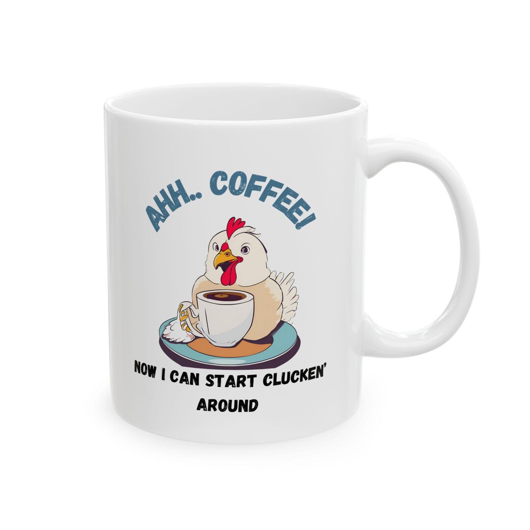 Funny Coffee Lover's Mug - Ahh.. Coffee - Perfect Gift for Friends ...