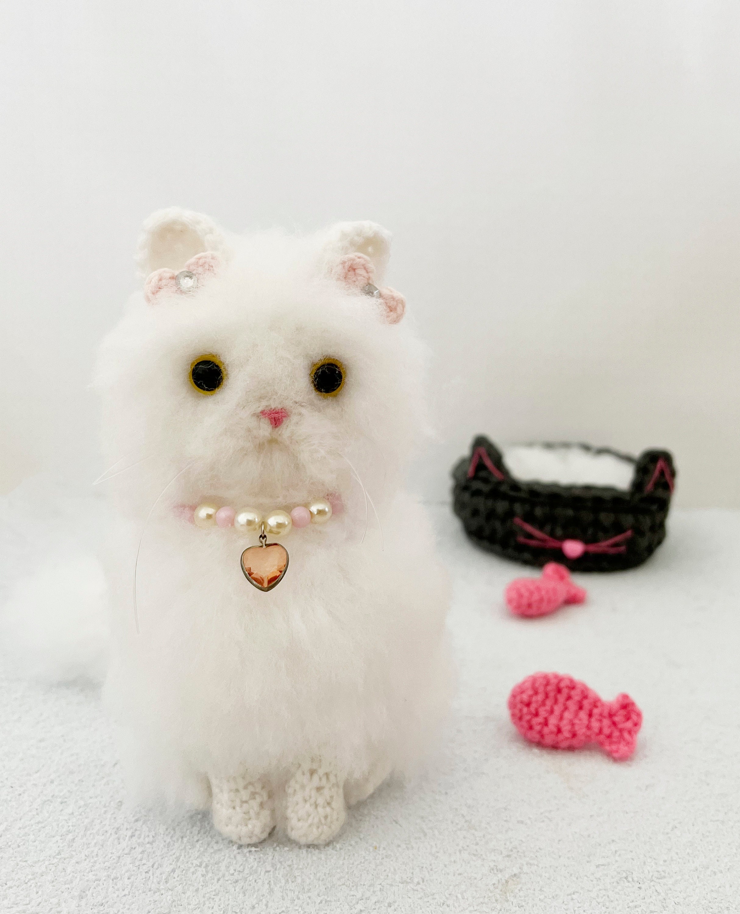 Crochet Kitty Pattern Persian Cat Amigurumi PDF Fofys Kittens - Etsy