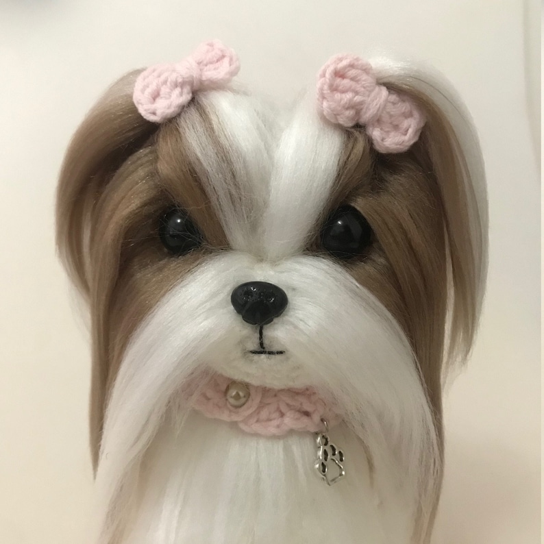 Pattern Crochet Dog Shihtzu Amigurumi PDF Shitzu - Etsy