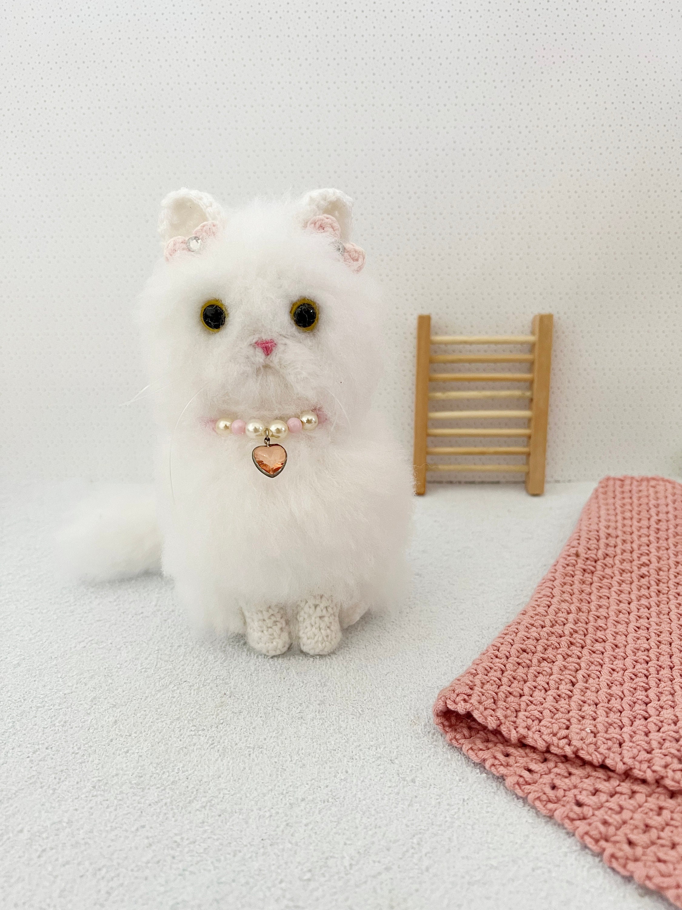 Crochet Kitty Pattern Persian Cat Amigurumi PDF Fofys Kittens - Etsy