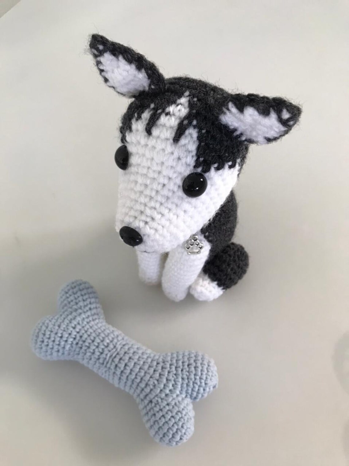 Pattern Crochet Dog Siberian Husky Amigurumi PDF - Etsy