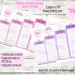 Pretty Pink & Purple Tabs | for All Planners | Quoted Tabs Inserts ...