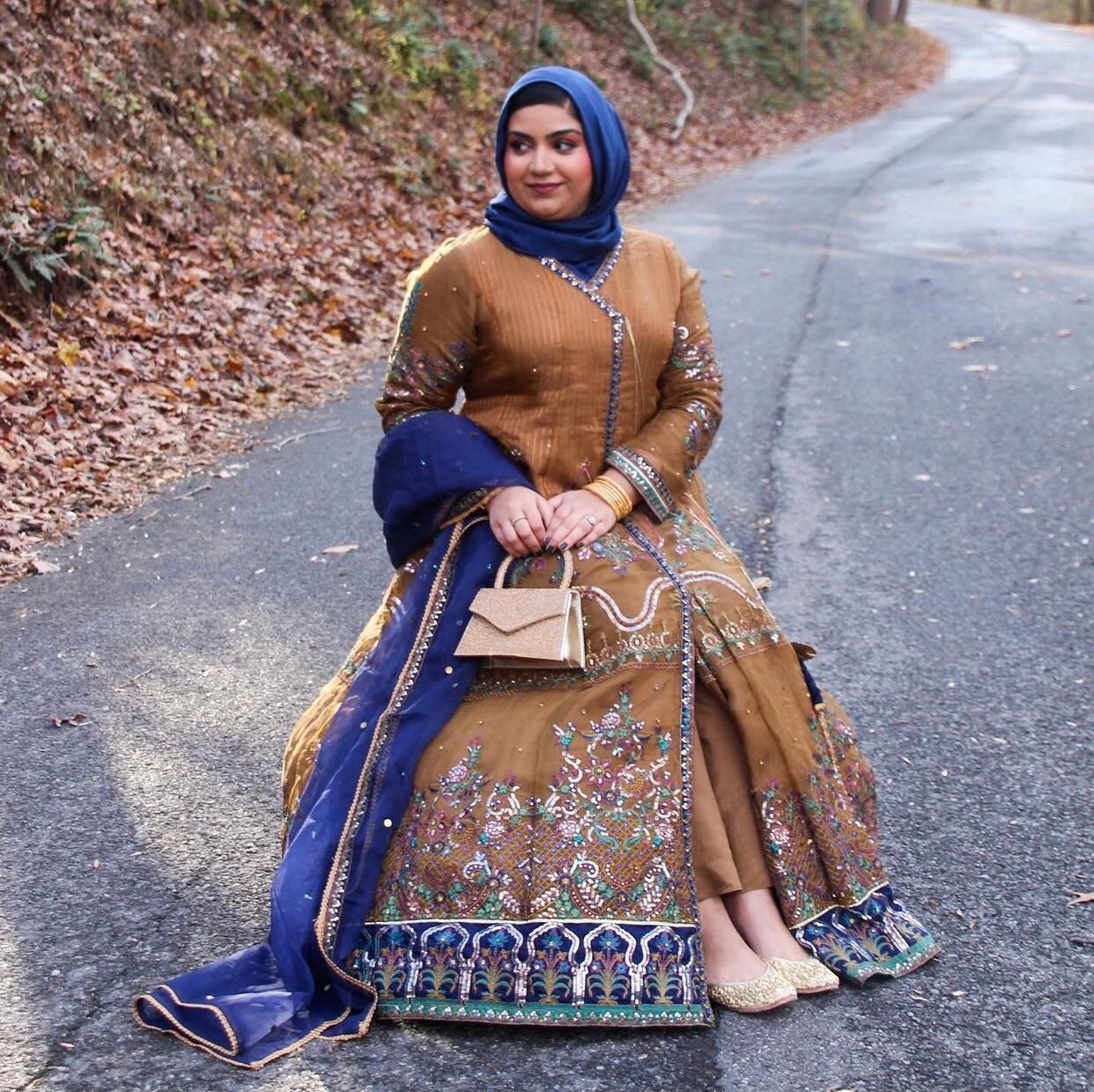 Gold Silk Embroidered Ballet Flat Shoes Handmade Womens - Etsy