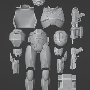1:12 Scale Clone Commando Kit With Multiple Variations - Etsy Canada