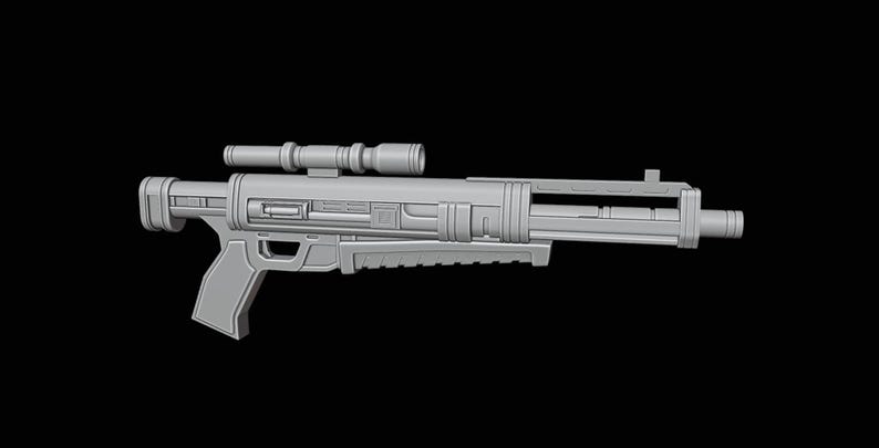 KOTOR Blaster Rifle - Etsy