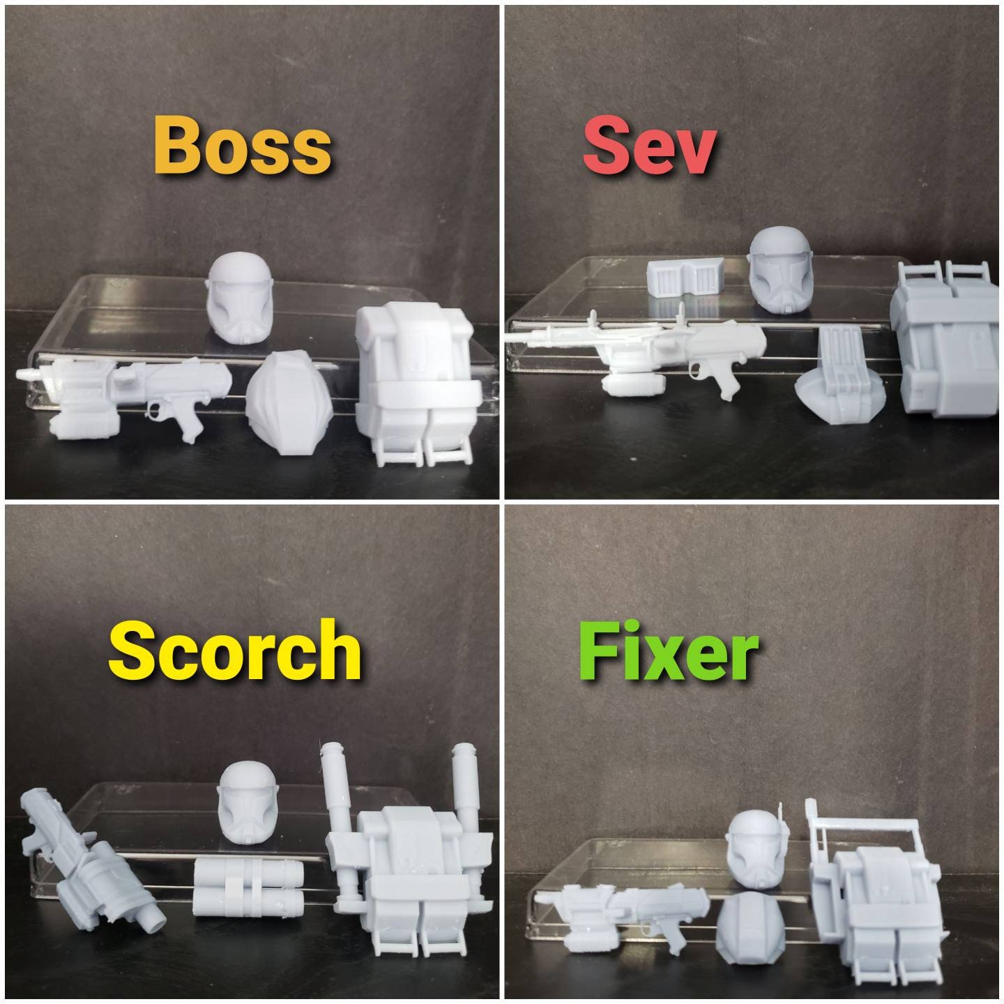 1:12 Scale Clone Commando Kit With Multiple Variations - Etsy