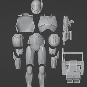 1:12 Scale Clone Commando Kit With Multiple Variations - Etsy Canada