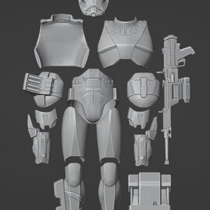 1:12 Scale Clone Commando Kit With Multiple Variations - Etsy Canada