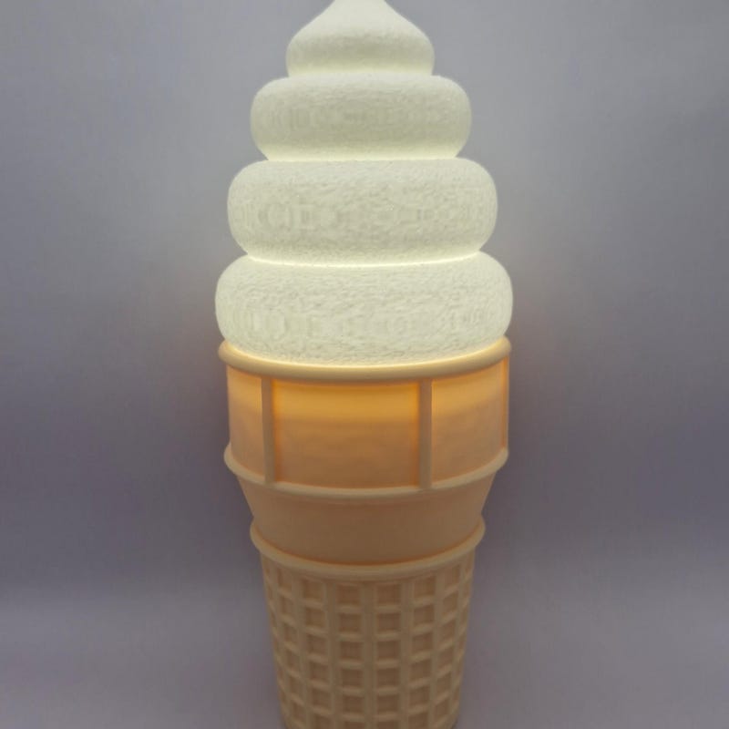 Ice Cream Lamp - Etsy