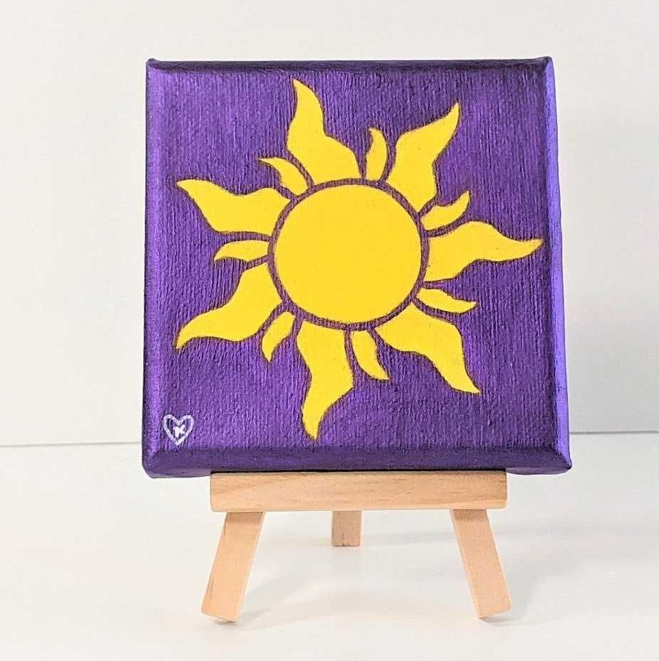 Tangled Sun Painting