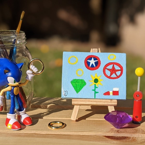 Sonic the Hedgehog Desk Mat - Etsy