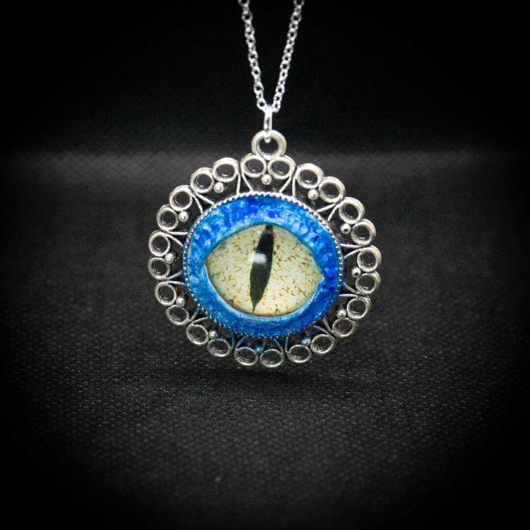 Monster Pendant - Etsy