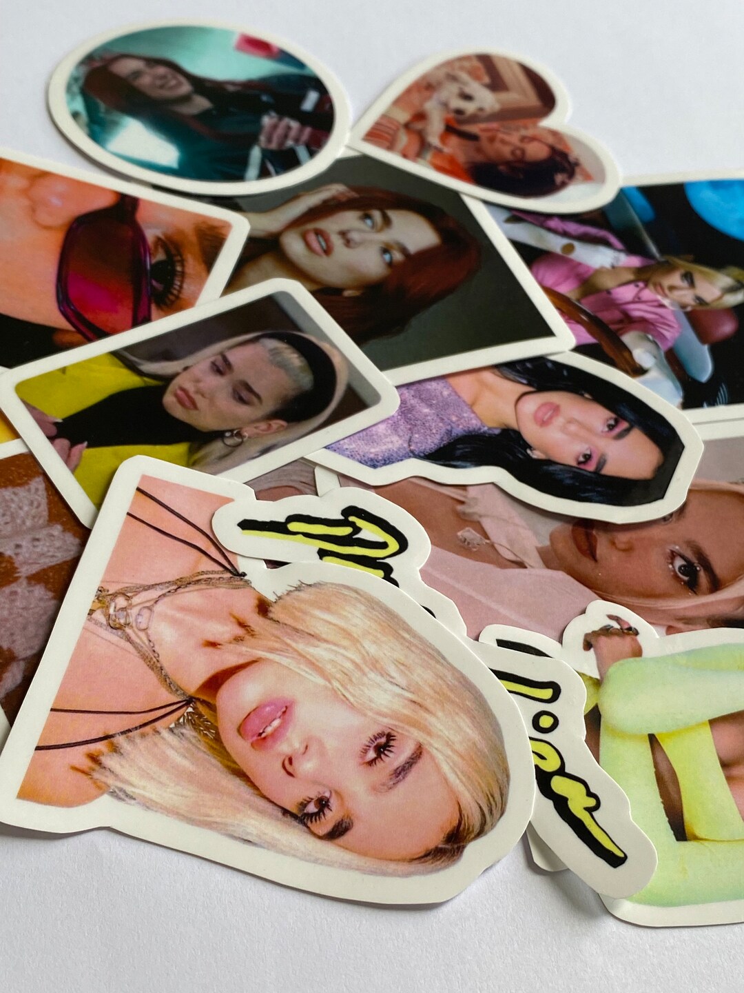 Sticker Set dua Lipa - Etsy
