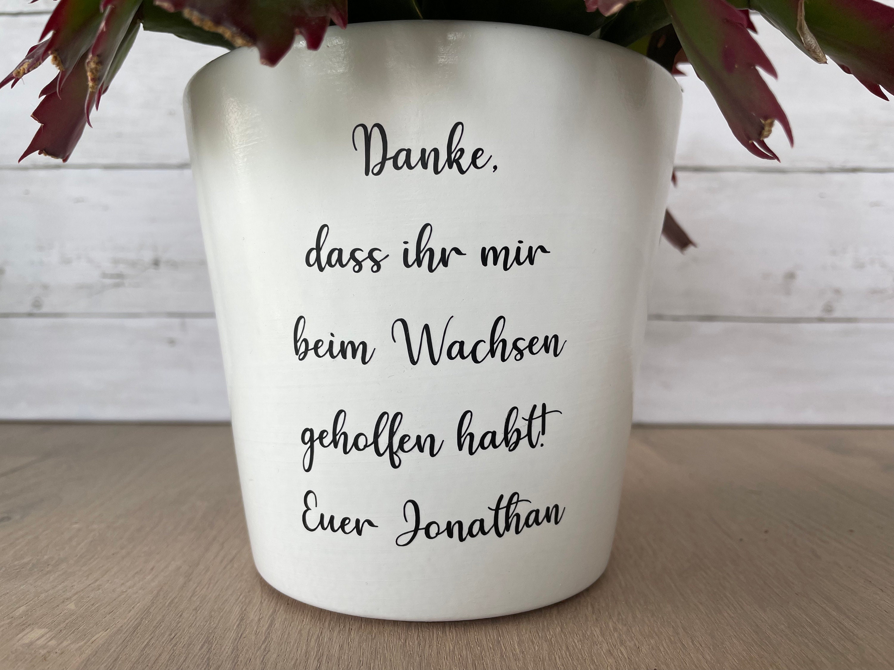 Aufkleber Danke dass du mir beim Wachsen geholfen | Etsy Aufkleber Danke dass du mir beim Wachsen geholfen | Etsy