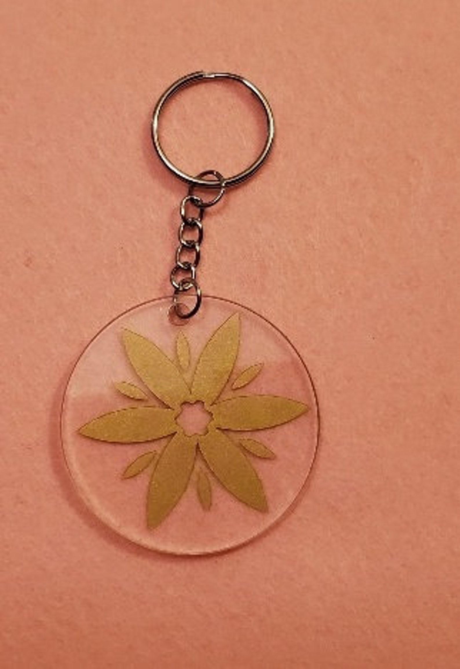 2 Acrylic Round Keychain With Designs - Etsy.de