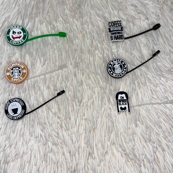 Straw Toppers - Etsy