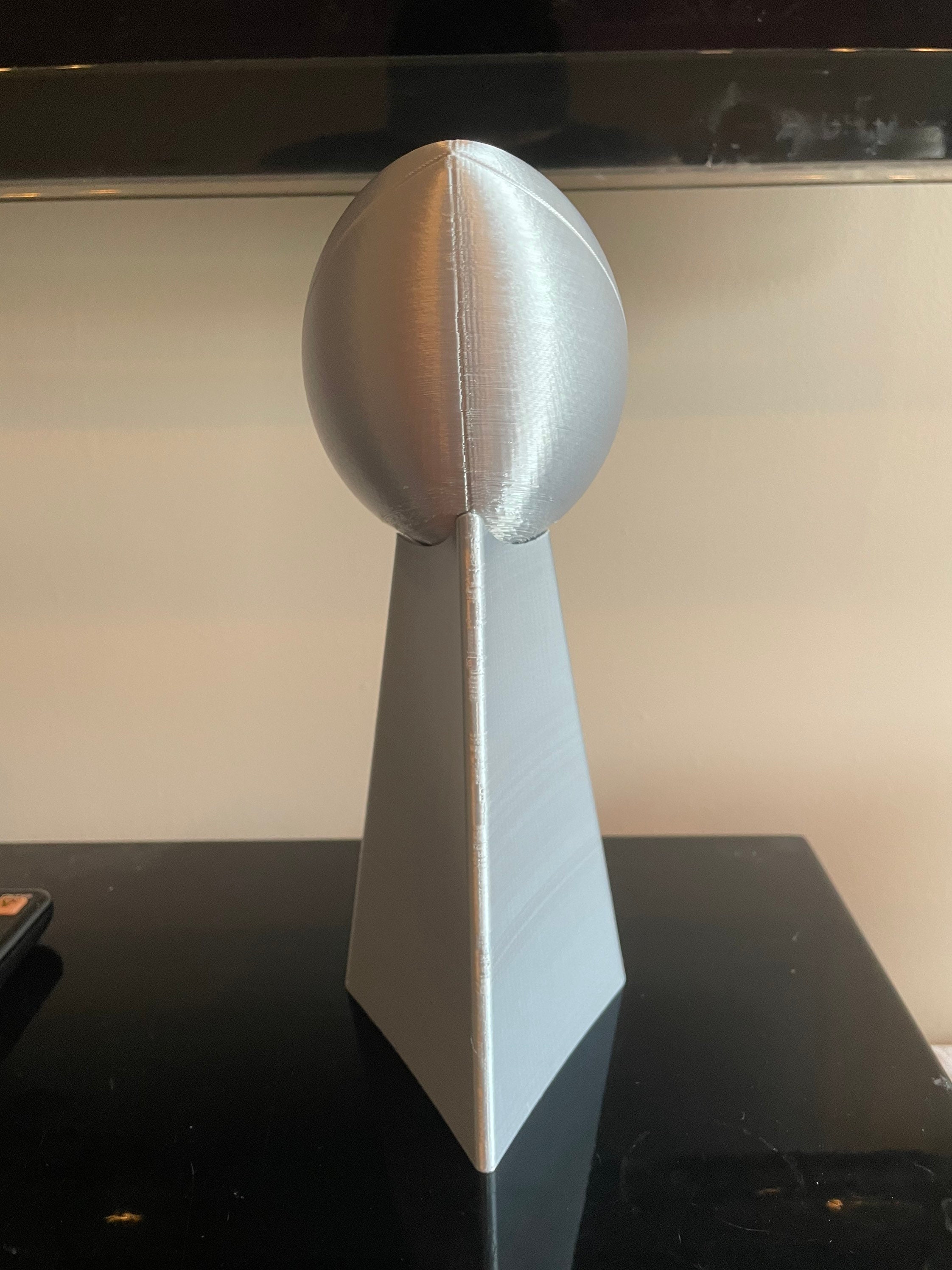 10” Customizable Football Trophy - Etsy