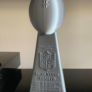 10” Customizable Football Trophy - Etsy
