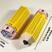 MULTIPLICATION TABLE PENCILS Printable Paper Model to Make at Home or ...