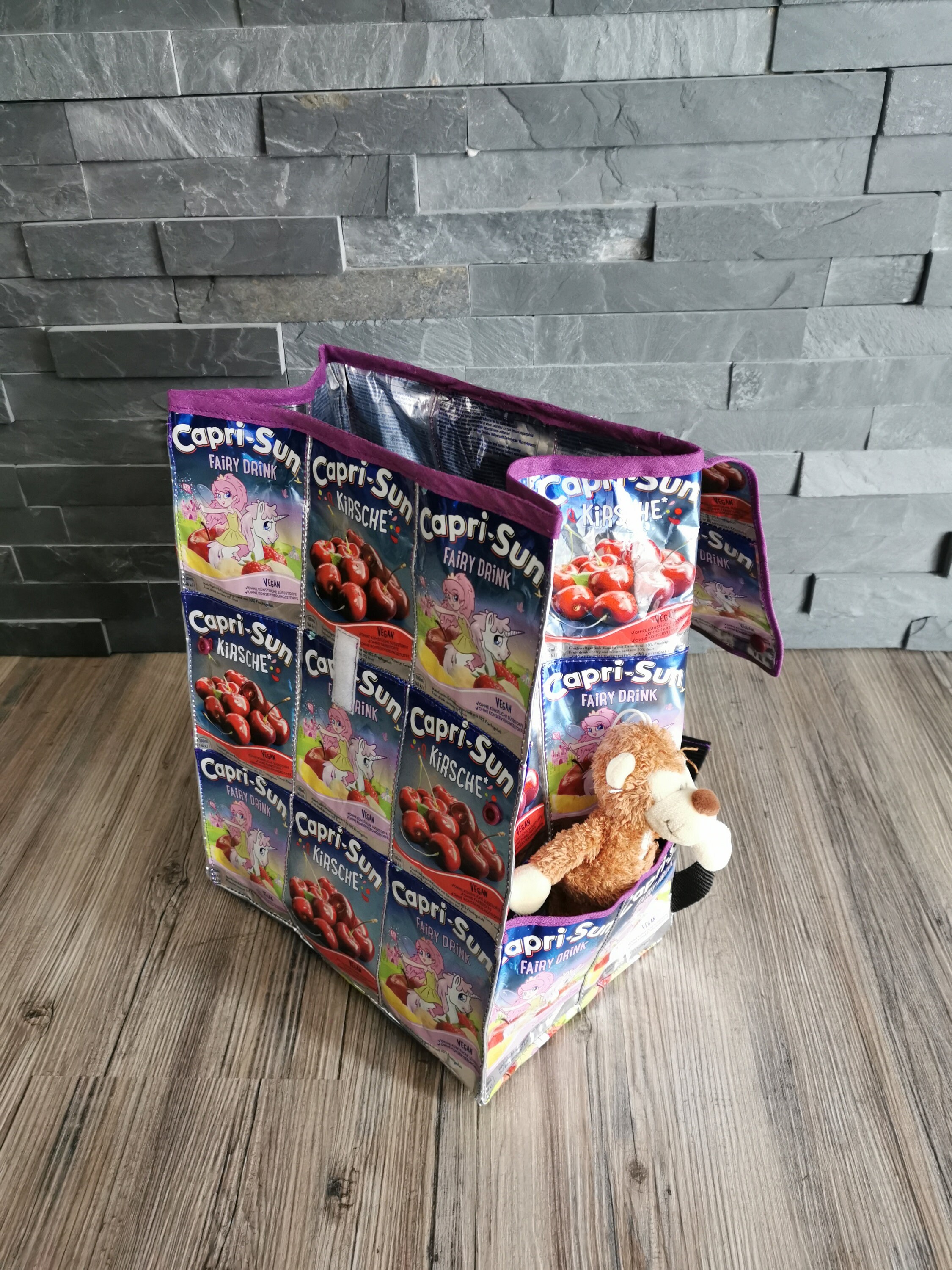 Upcycling Children's Backpack From Capri-sun as a Birthday - Etsy