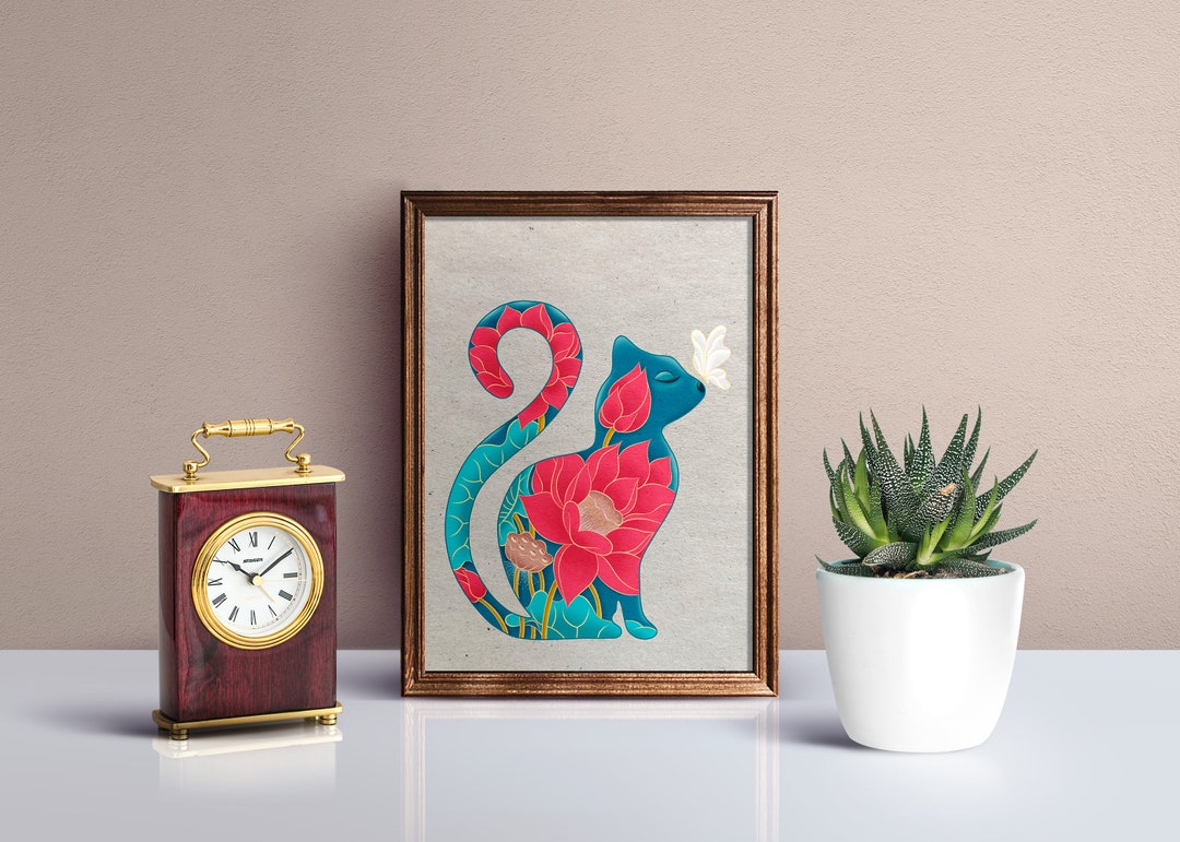 Lotus Kitty Etsy