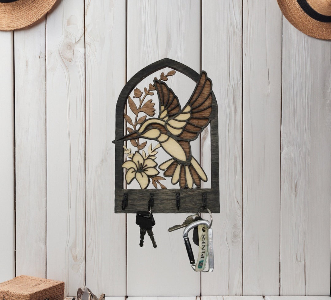 Hummingbird / Key Hanger / Organizer - Etsy