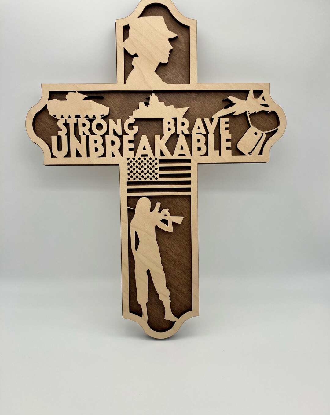 Military Cross, Female Soldier, Veteran, Memorial - Etsy