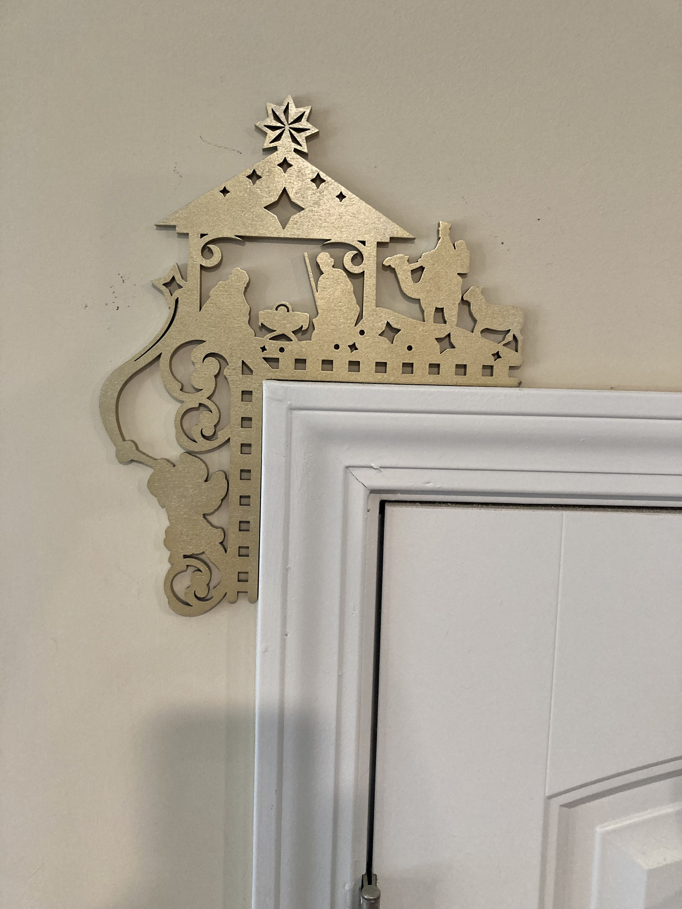 Jesus is Born Nativity Scene Corner Decor - Etsy