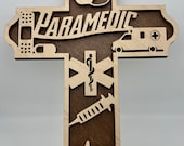 Paramedic Cross EMT Emergency Memorial - Etsy