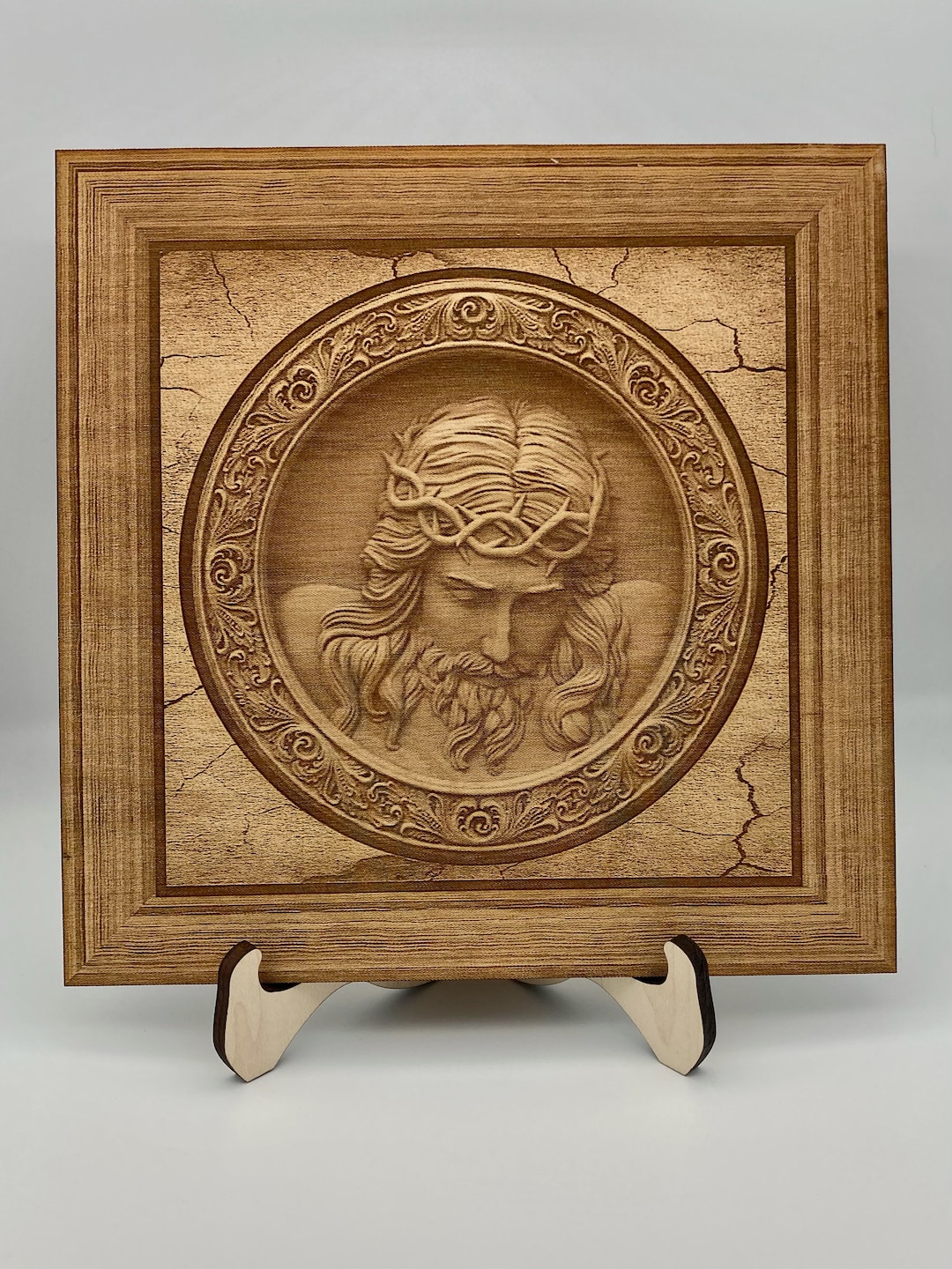 Jesus Christ Engraved Portrait - Etsy