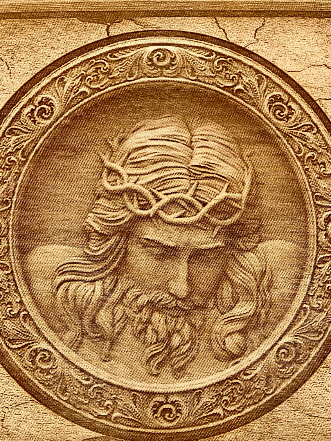 Jesus Christ Engraved Portrait - Etsy