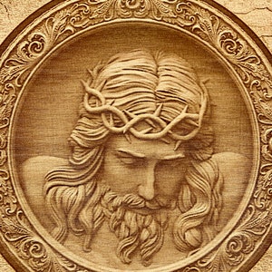 Jesus Christ Engraved Portrait - Etsy