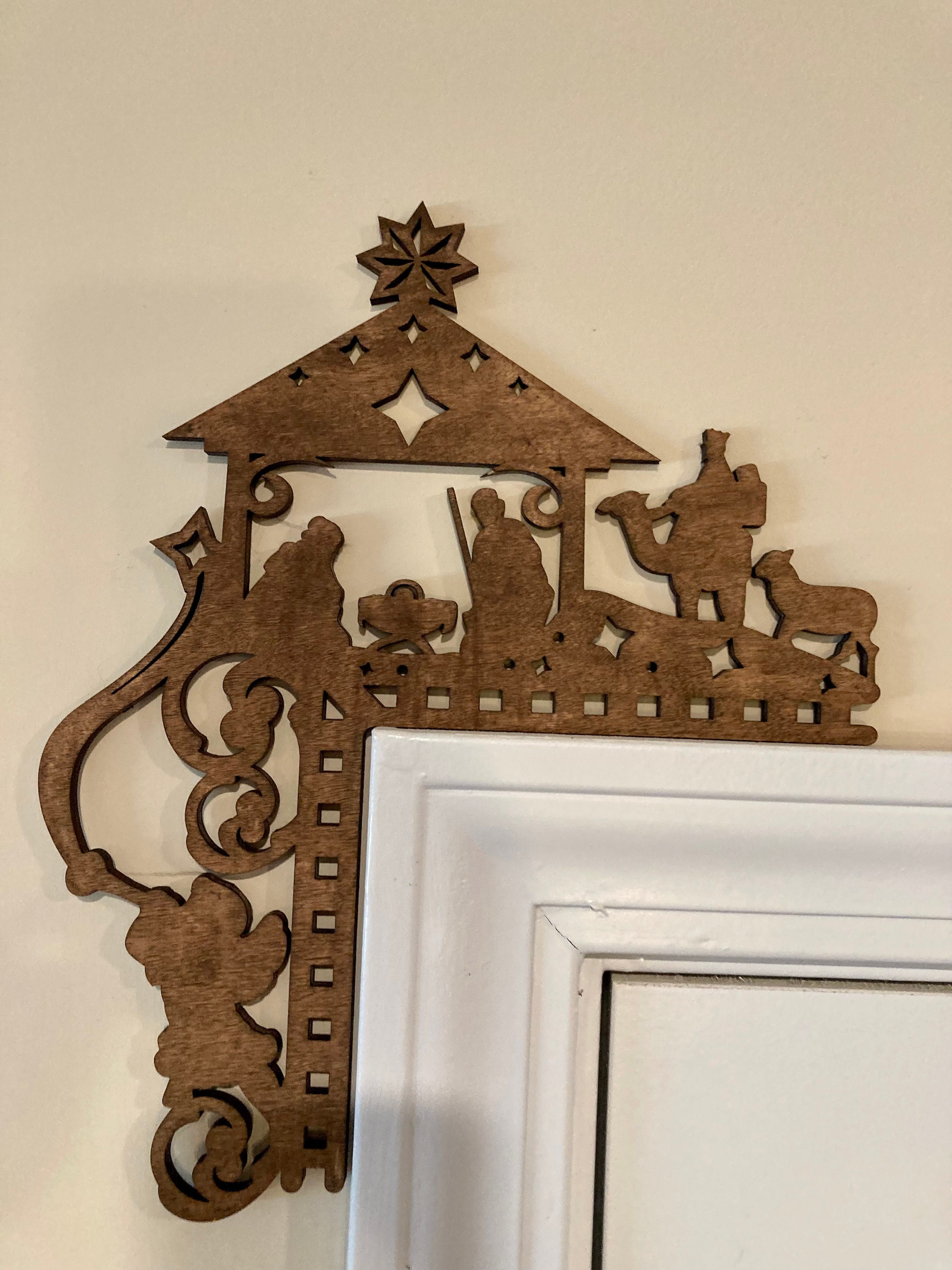 Jesus is Born Nativity Scene Corner Decor - Etsy