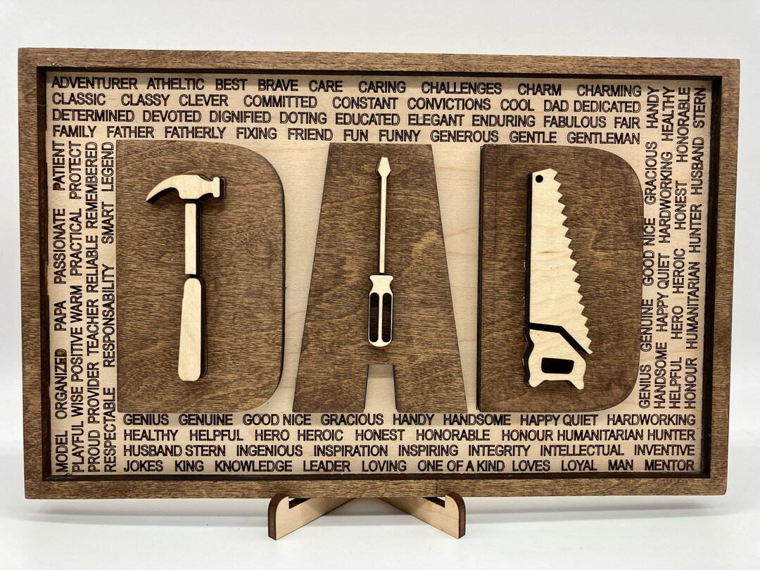 Father’s Day Handyman Construction Dad Sign - Etsy