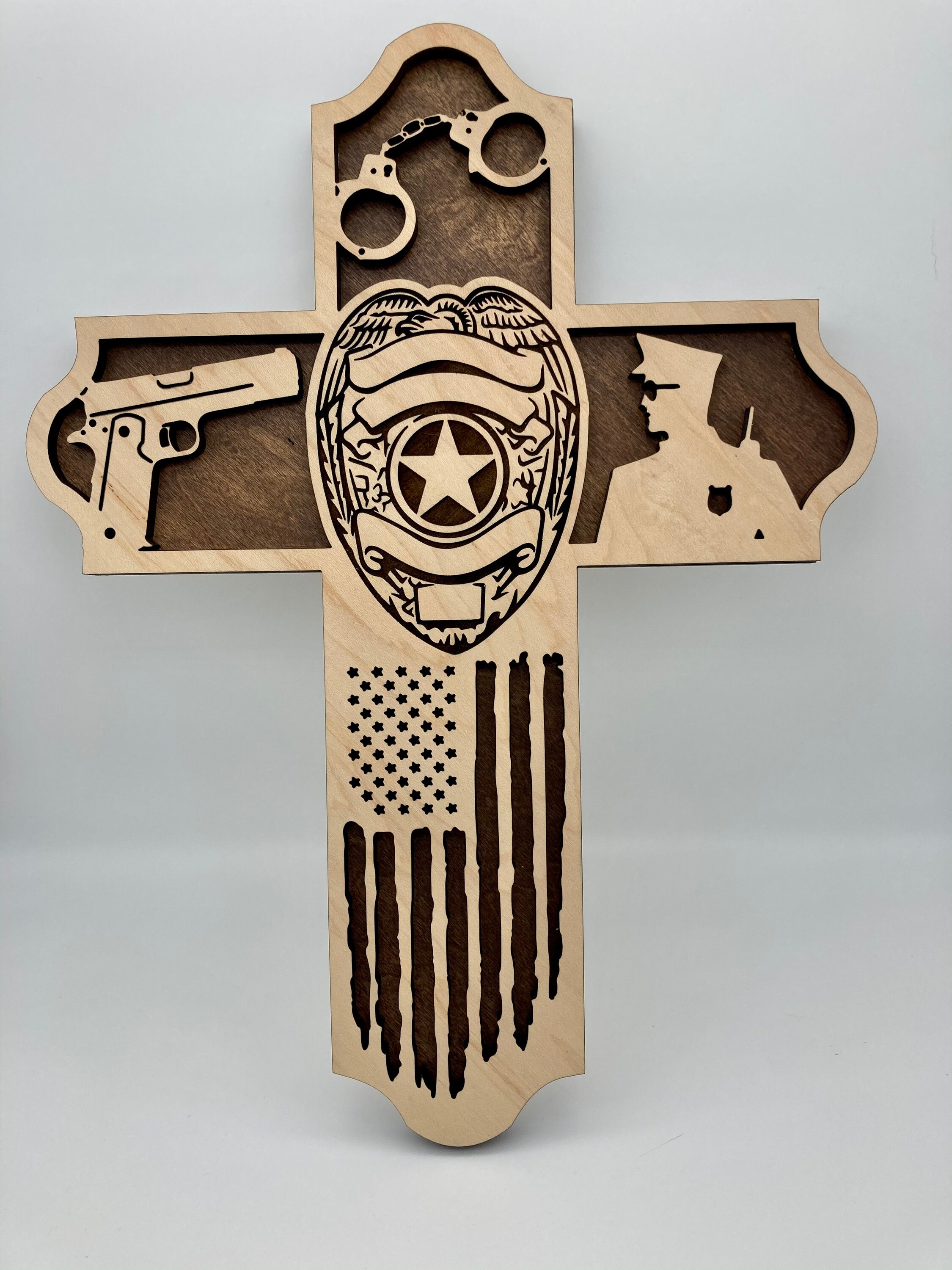 Police Cross Law Enforcement Memorial | Etsy